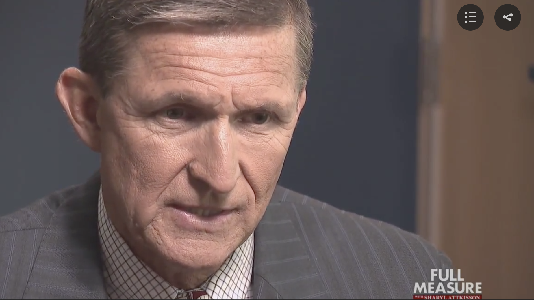 WATCH: Lt. Gen. Flynn’s 2016 Full Measure interview about why Obama ...