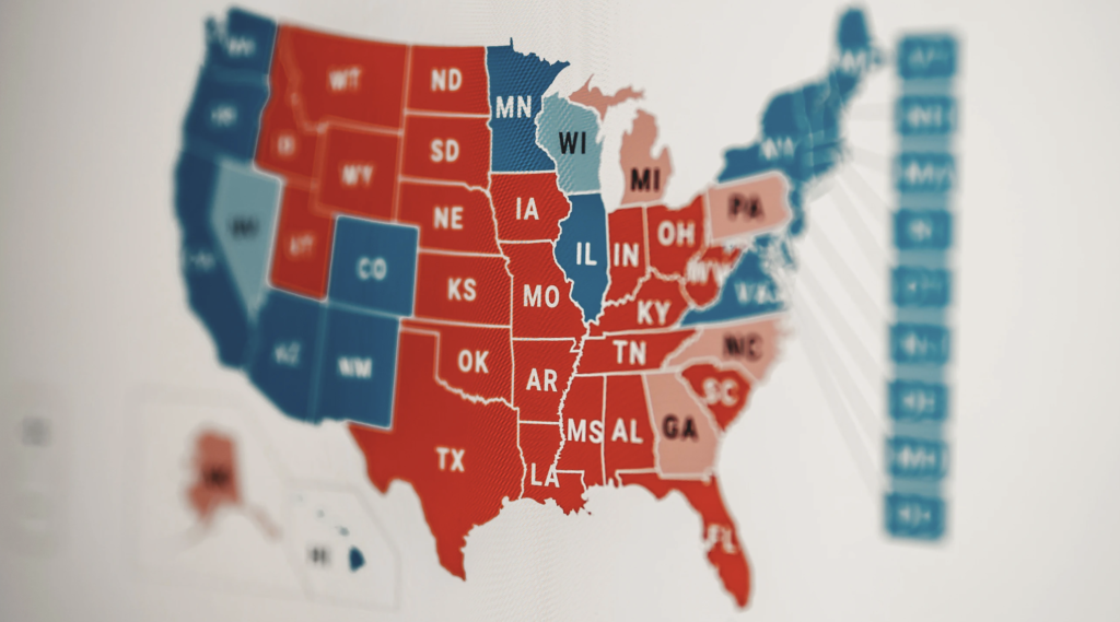 (POLL) 34% approve of 'National Divorce' between Red & Blue states ...